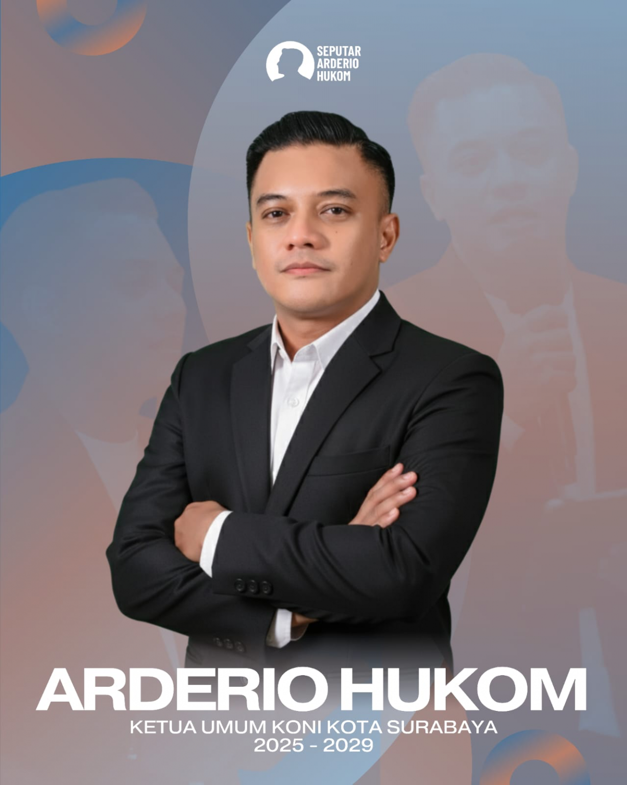 Arderio Hukom, Menang Aklamasi Resmi Pimpin KONI Surabaya Periode 2025 ...